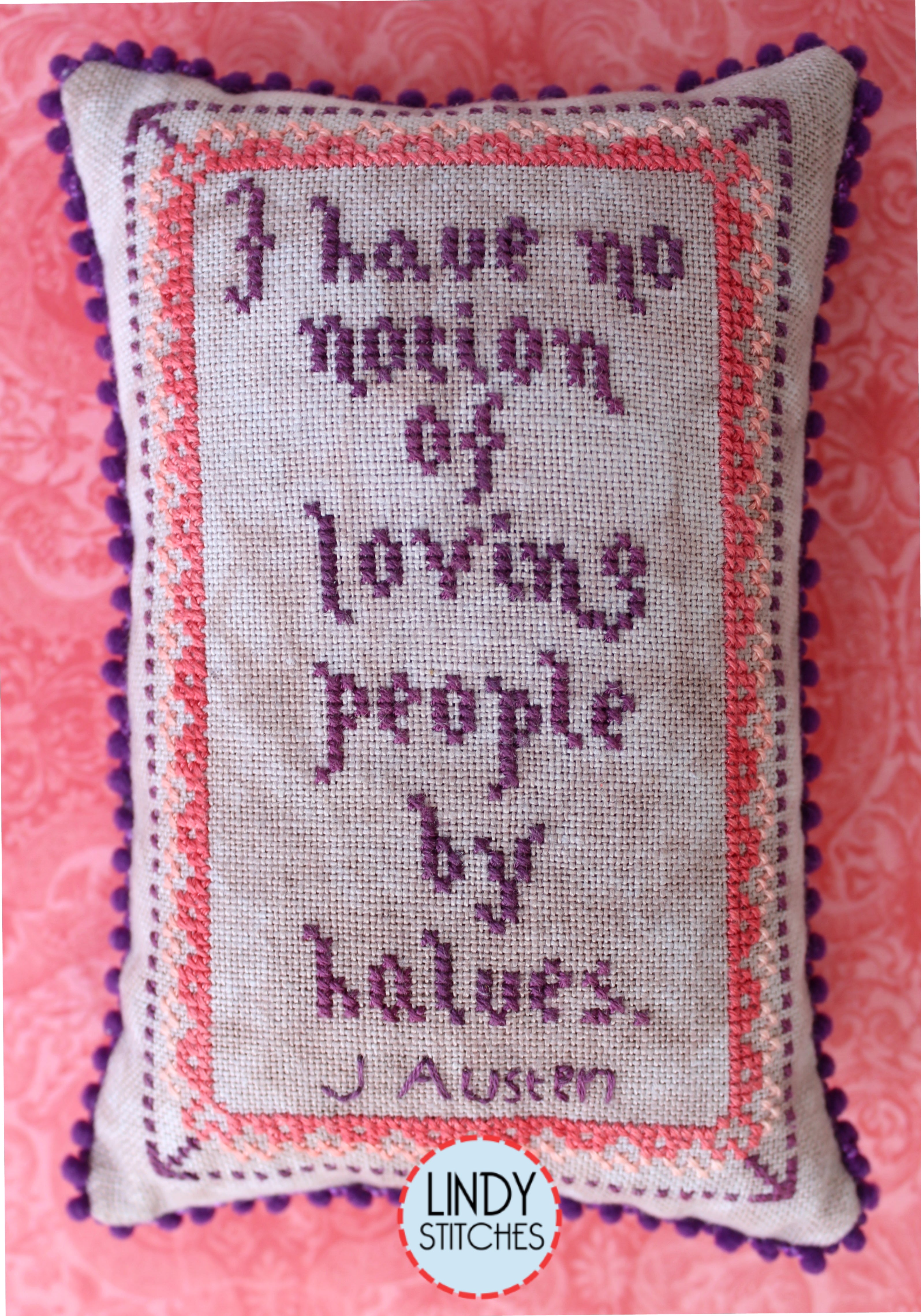 No Notion Pincushion Free Cross Stitch Pattern Lindy Stitches No Notion Pincushion Free Cross Stitch Pattern Lindy Stitches