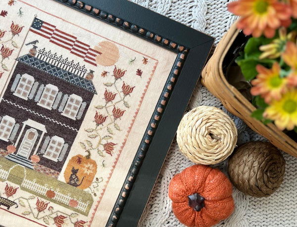 Harvest Moon Annie Beez Cross Stitch Pattern – Lindy Stitches