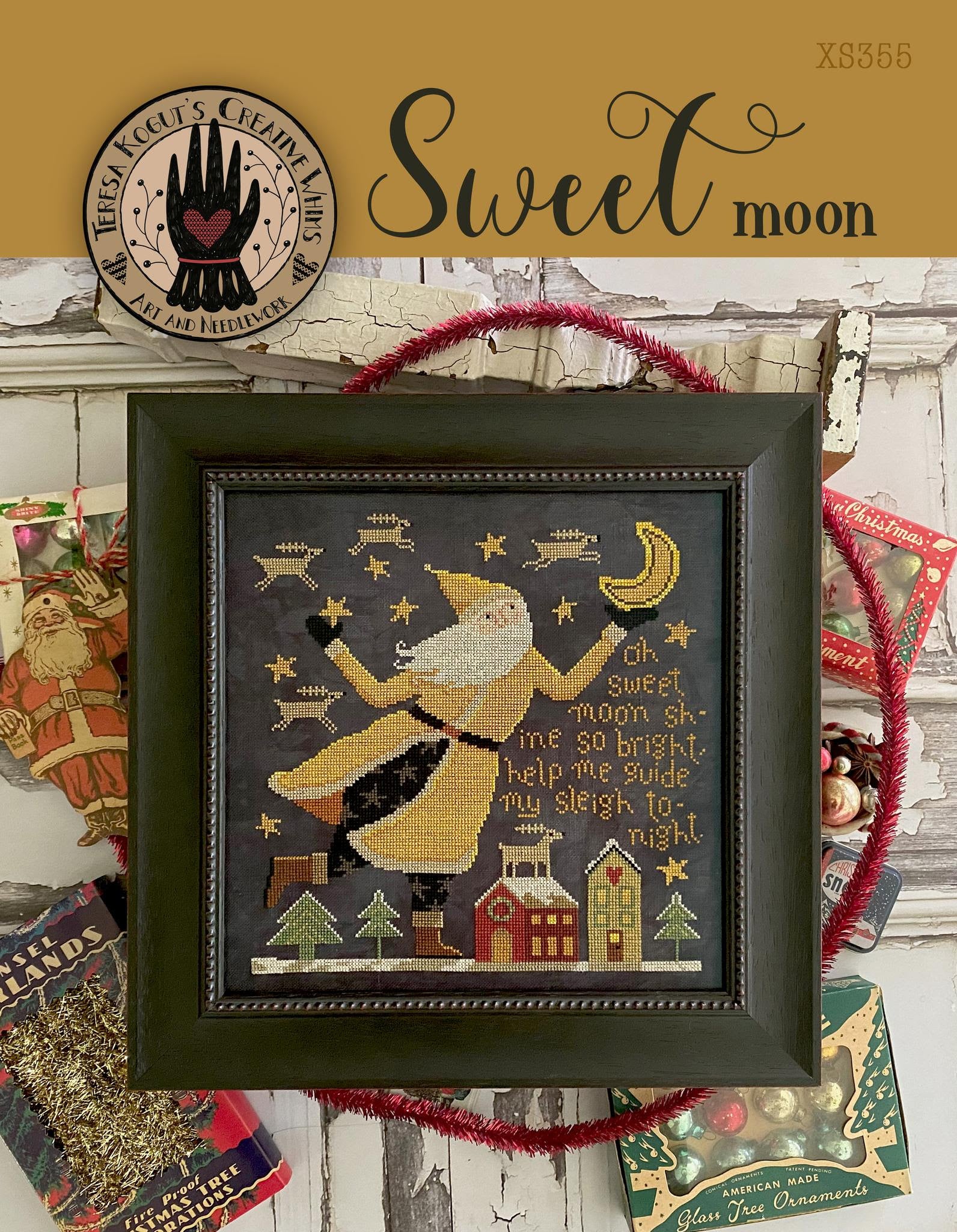Sweet Moon Teresa Kogut Cross Stitch Pattern – Lindy Stitches