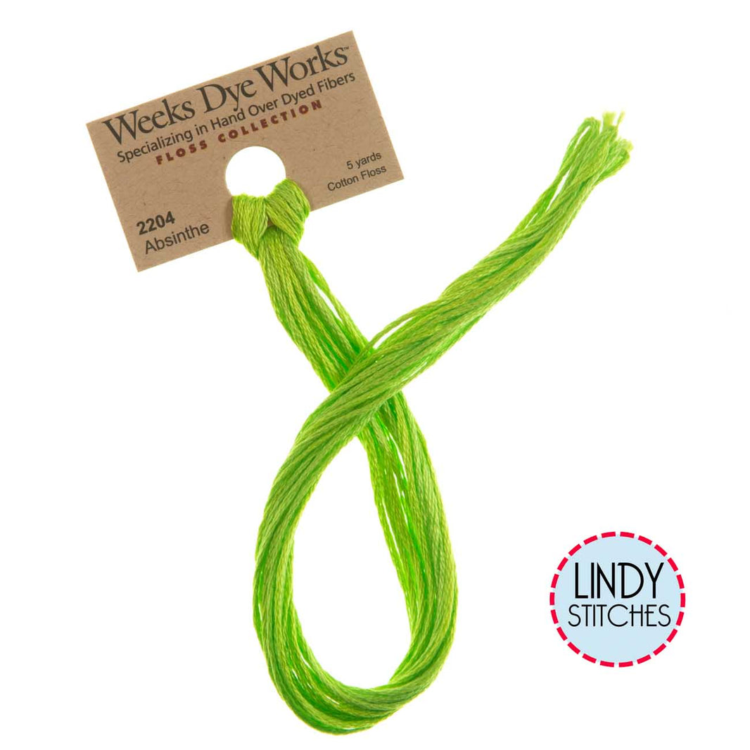 Weeks Dye Works Hand Dyed Floss – Lindy Stitches