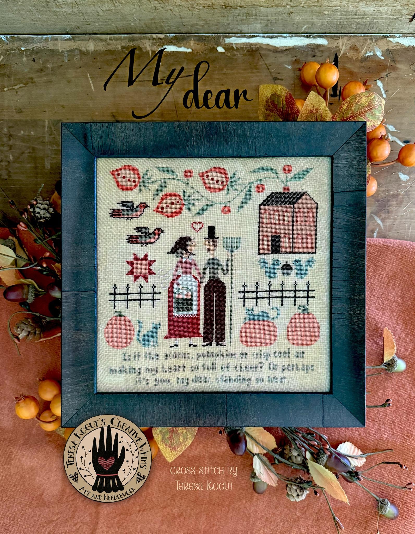 Teresa Kogut MY DEAR Cross Stitch Pattern – Lindy Stitches